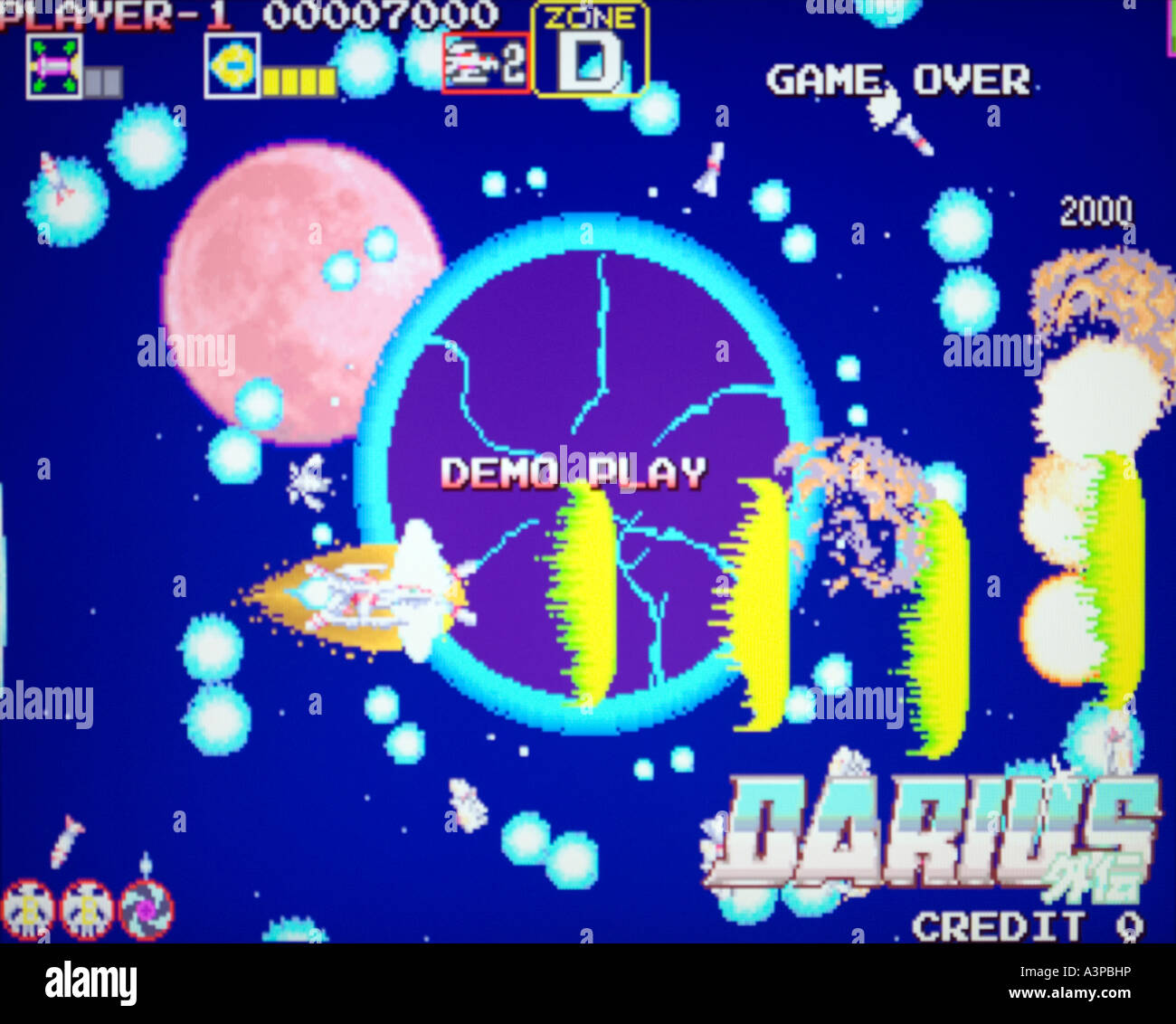 Darius Gaiden Taito Corporation 1994 vintage arcade videogame ...