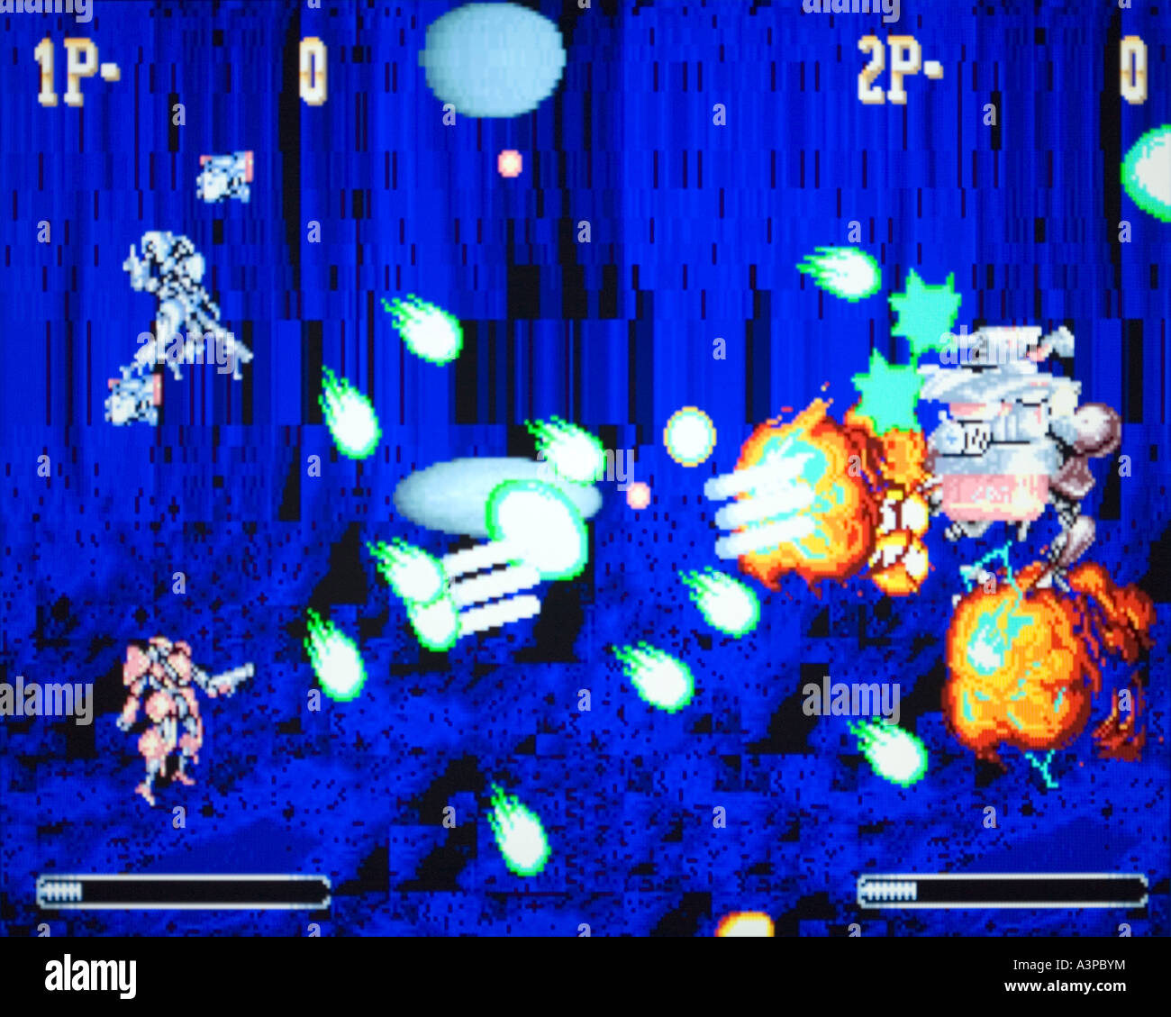 Hyper Duel Technosoft 1993 vintage arcade videogame screenshot ...