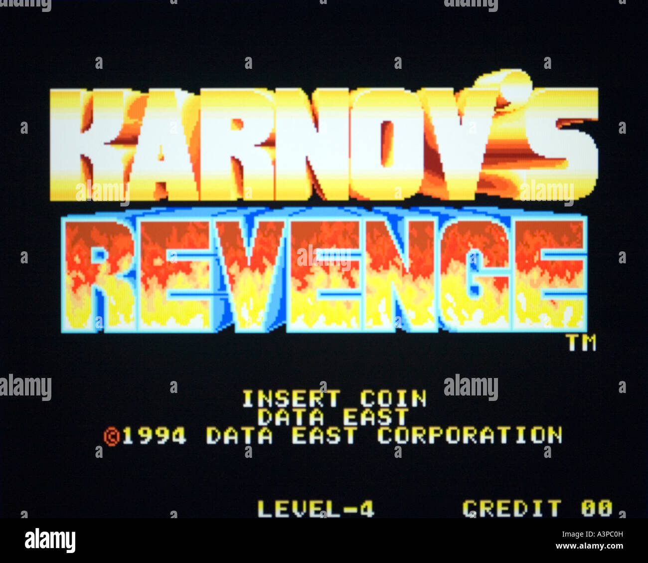 Karnov s Revenge Data East 1994 vintage arcade videogame screenshot ...