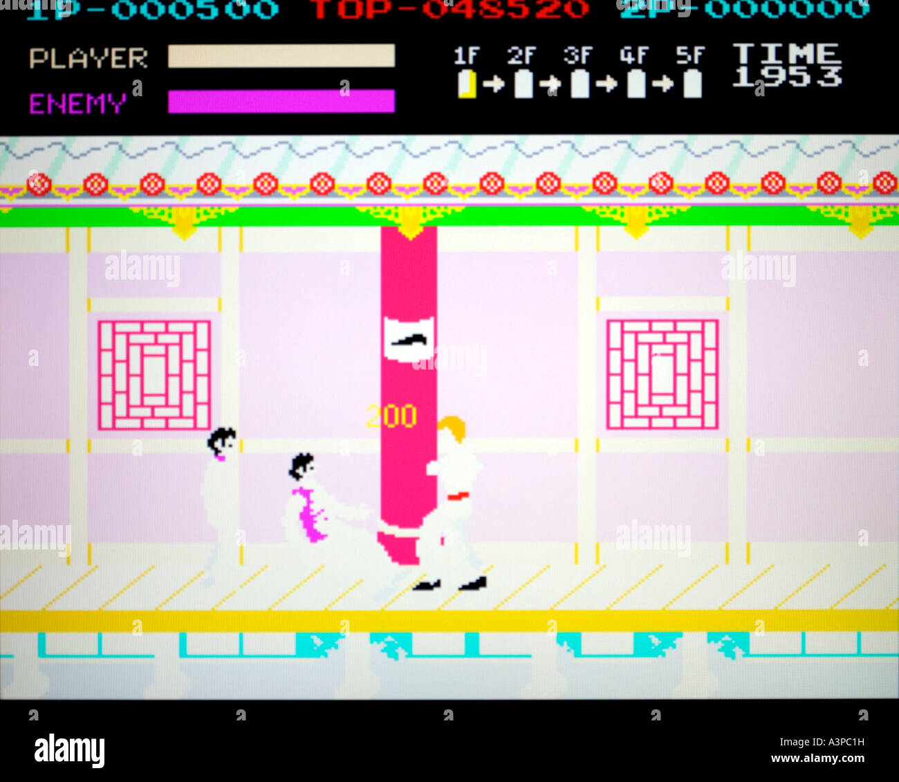 Kung Fu Master Nihon Bussan AV Japan Irem Corp 1984 vintage arcade ...