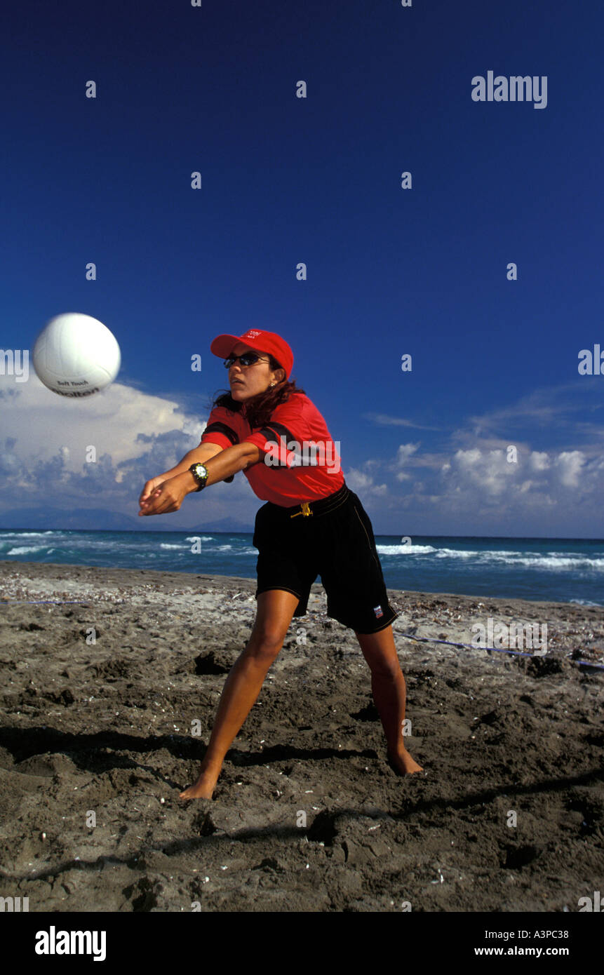 Beachvolley ball hi-res stock photography and images - Alamy
