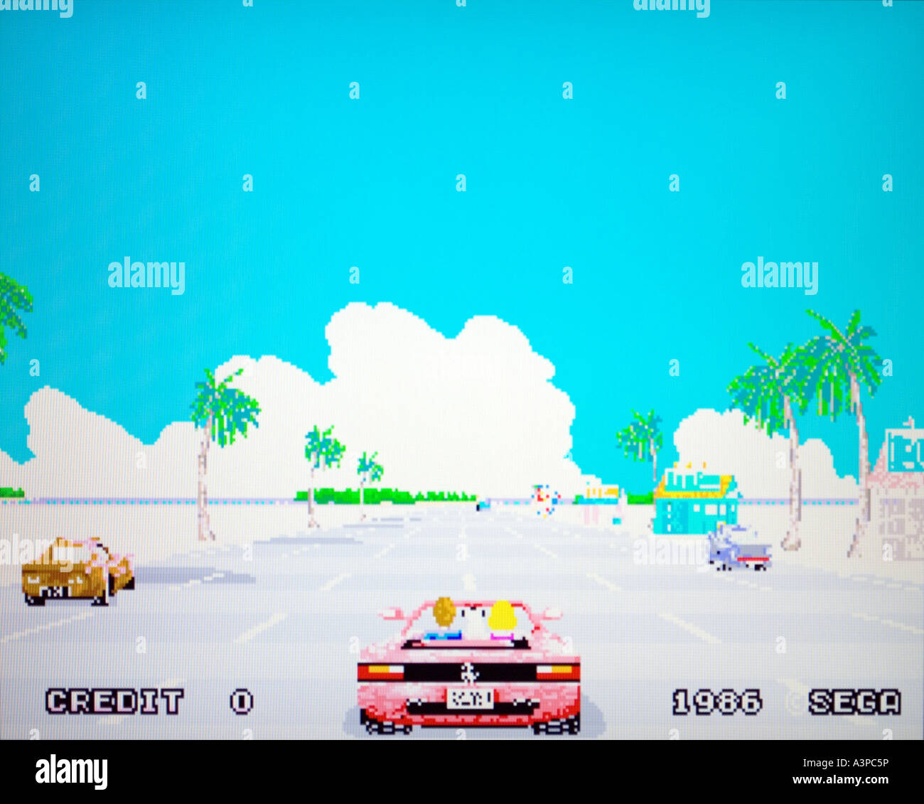 Outrun arcade hi-res stock photography and images - Alamy