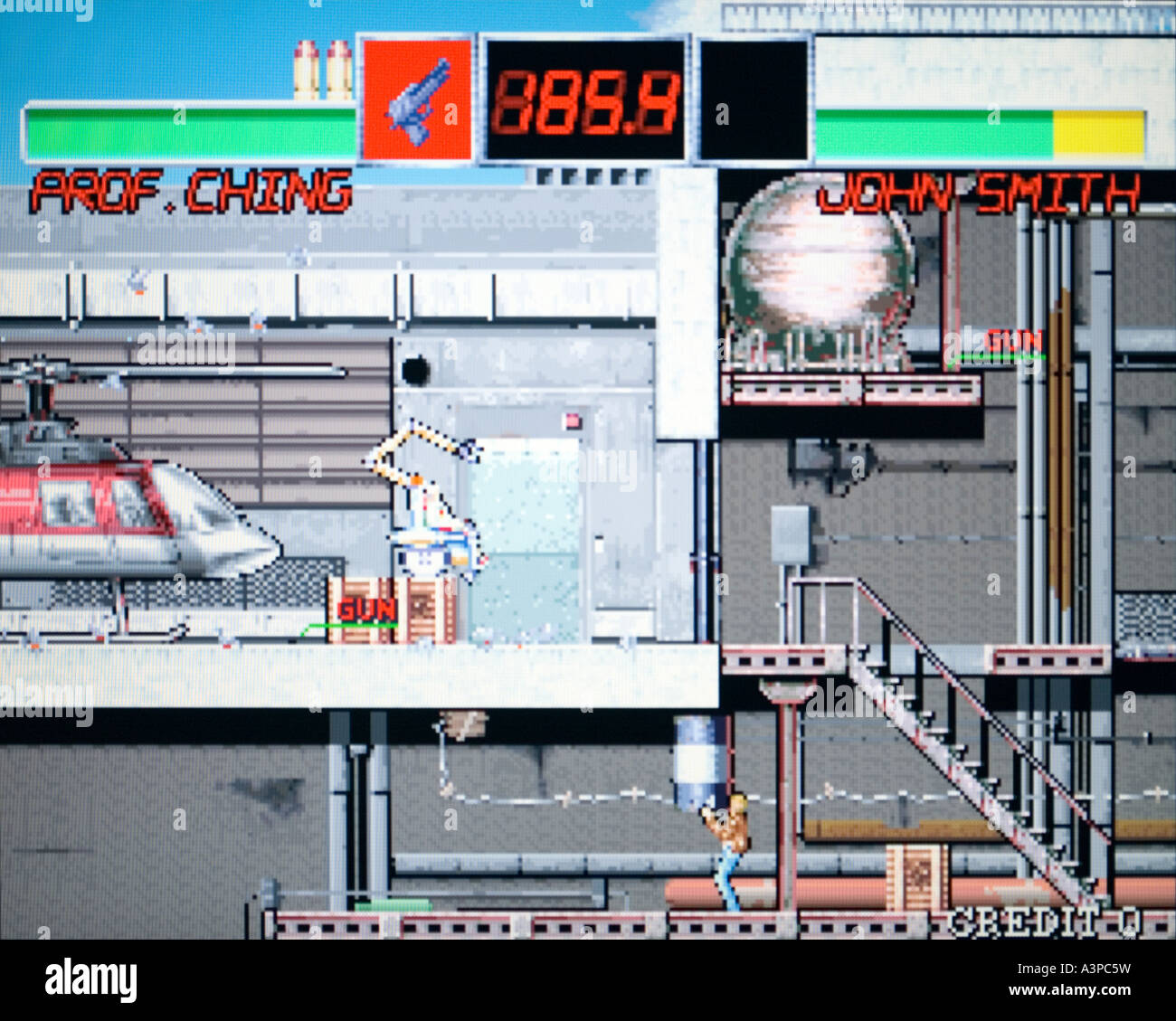 The Outfoxies Namco Ltd 1994 vintage arcade videogame screenshot ...