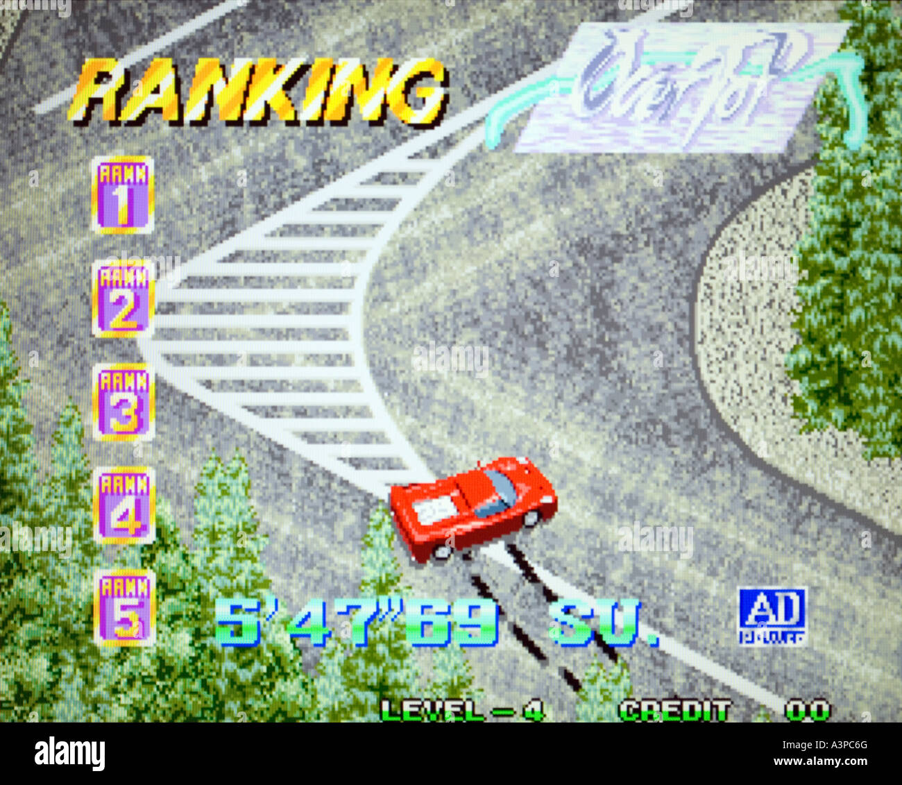 Over Top ADK Corporation 1996 vintage arcade videogame screenshot ...