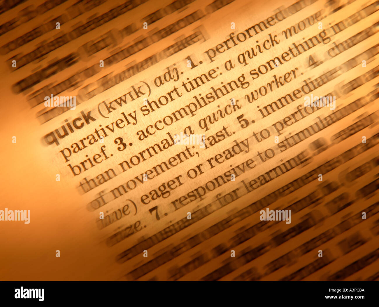 Quick close hi-res stock photography and images - Alamy