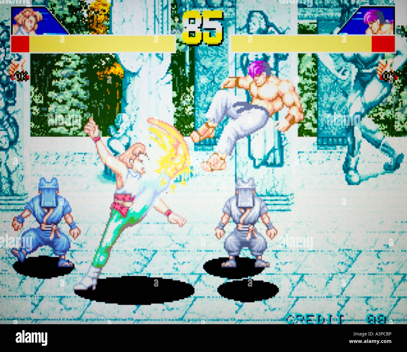Power Instinct Atlus Corp 1993 vintage arcade videogame screenshot ...