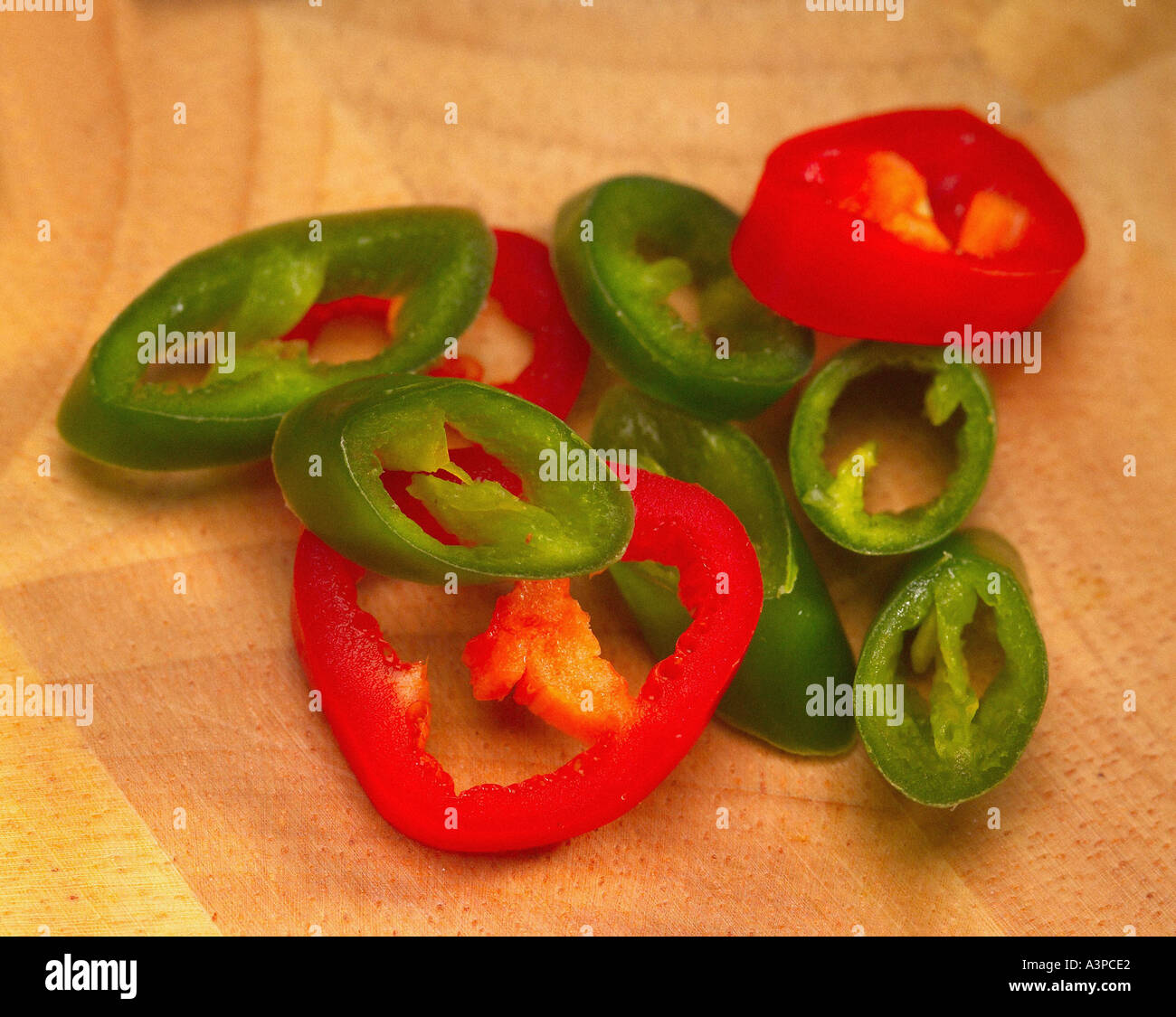 Sliced red chilli hi-res stock photography and images - Alamy