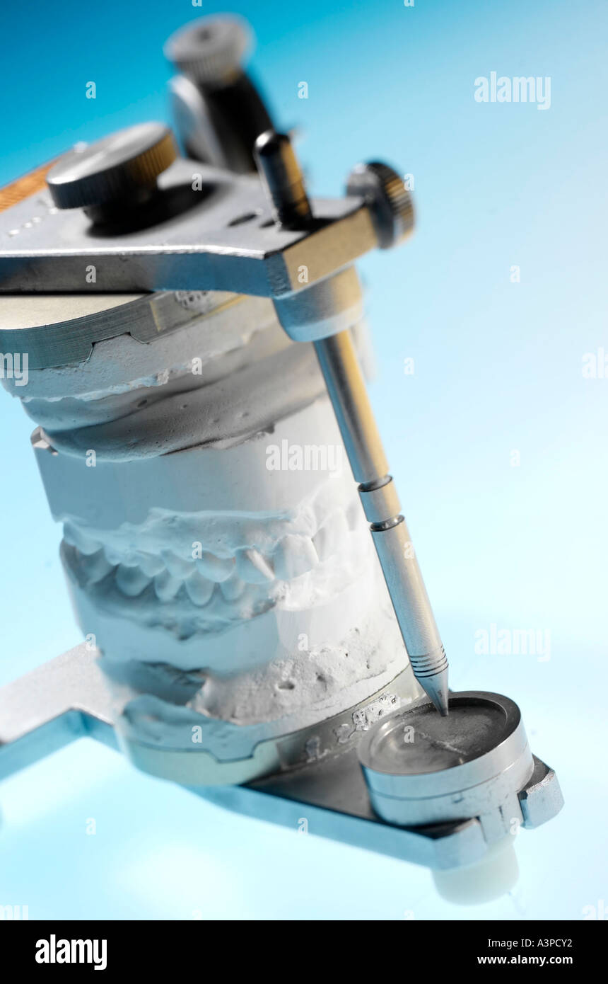 manufacture of denture Stock Photo - Alamy