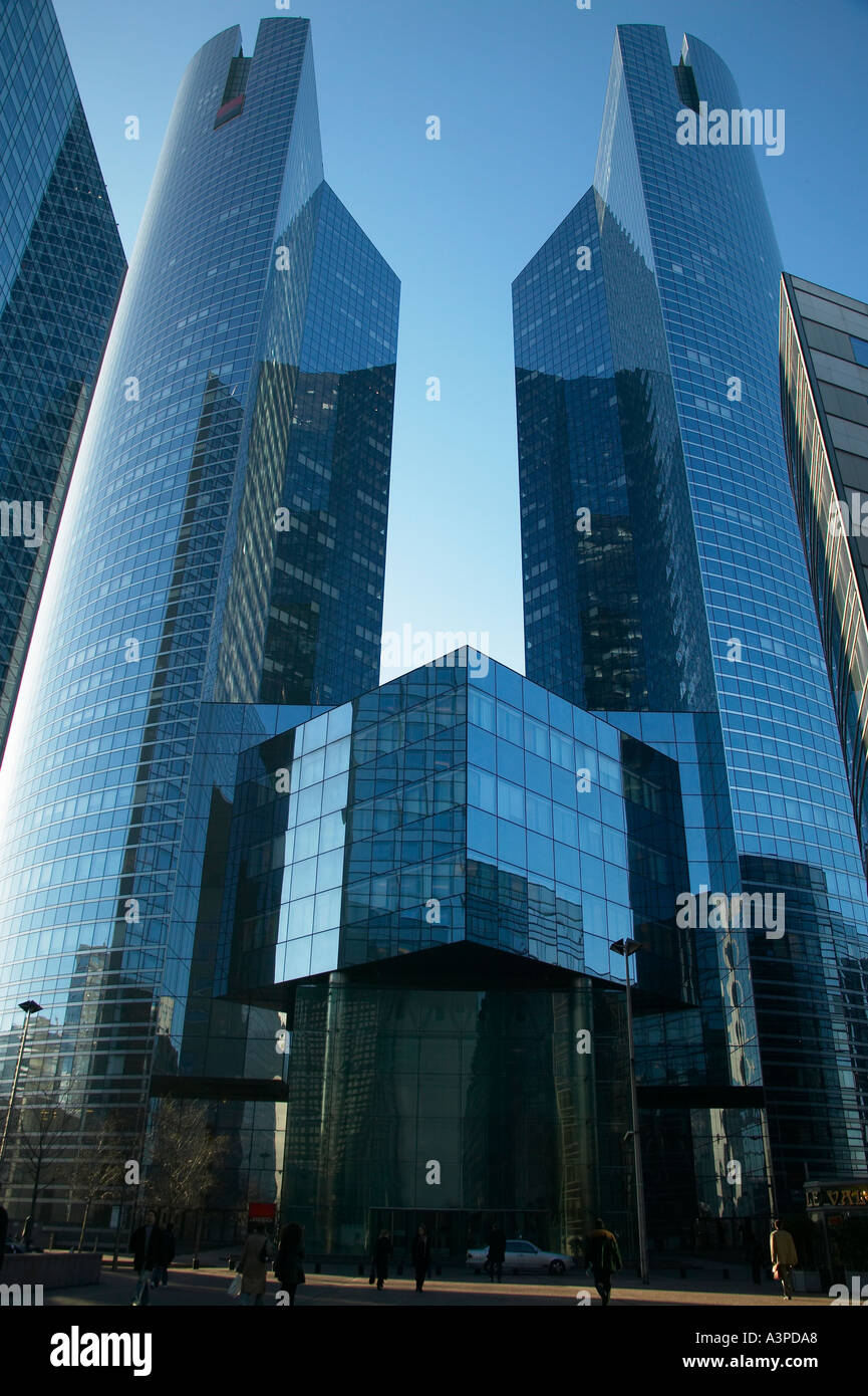 Societe Generale building C at the La Defense business center outside ...
