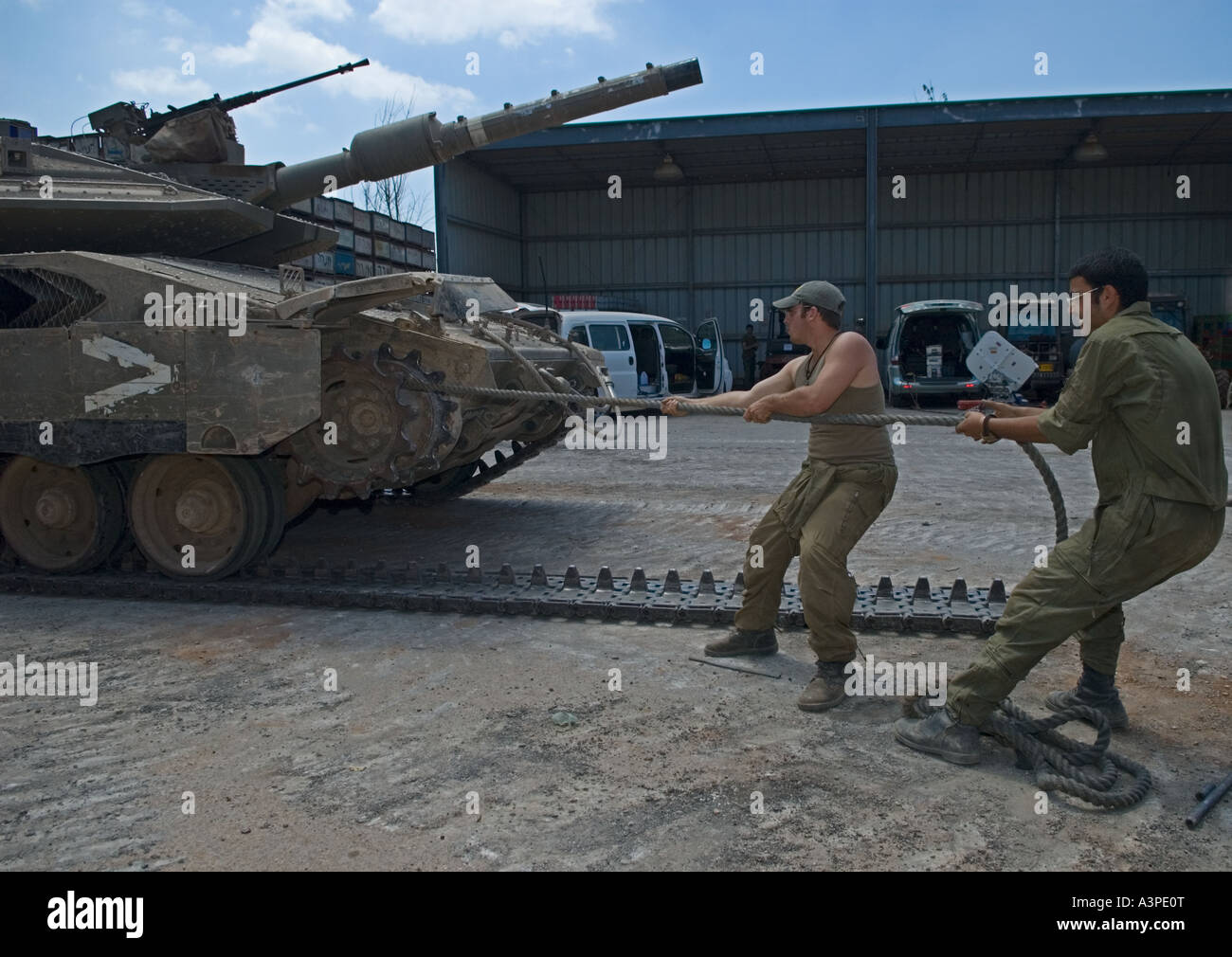 Tank merkava hi-res stock photography and images - Alamy