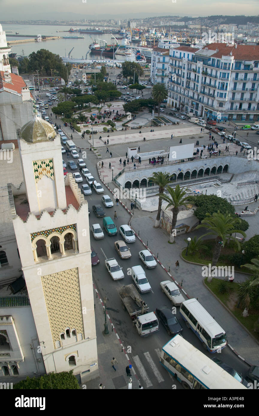 Algiers city center and port Algeria January 2004 Stock Photo - Alamy