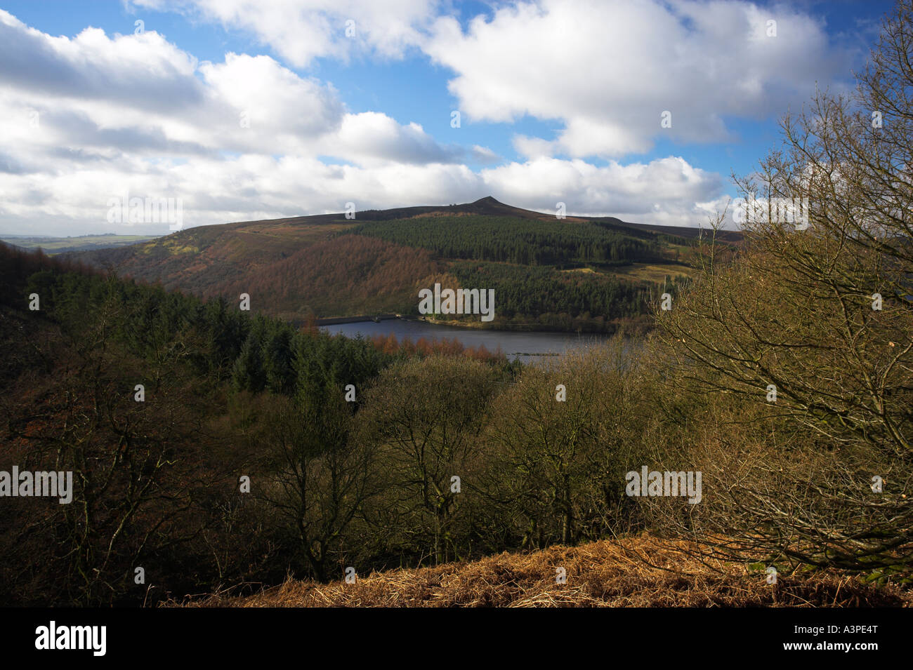 Ladybower reservoir from win hill hi-res stock photography and images ...