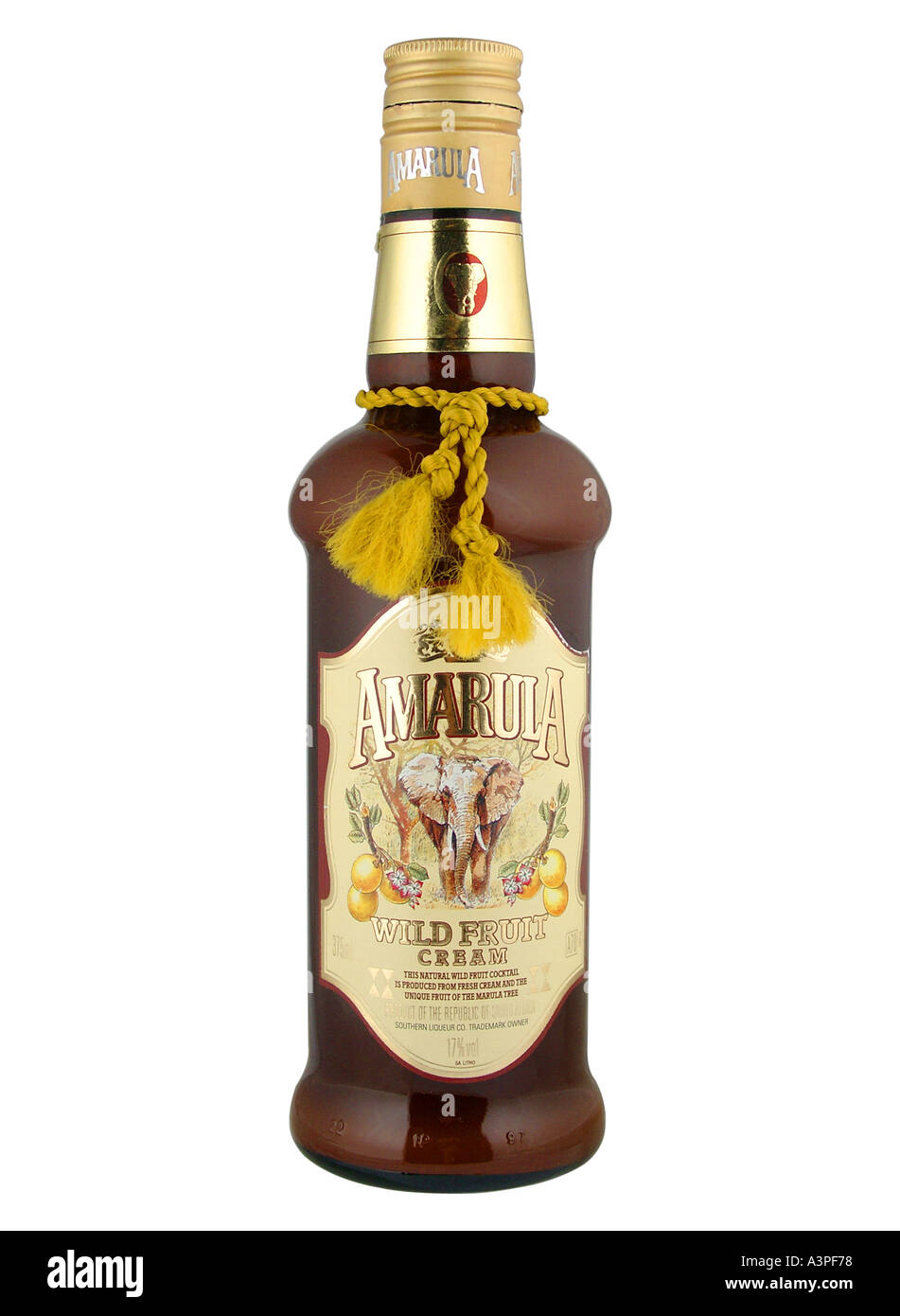 A bottle of Amarula cream Stock Photo - Alamy