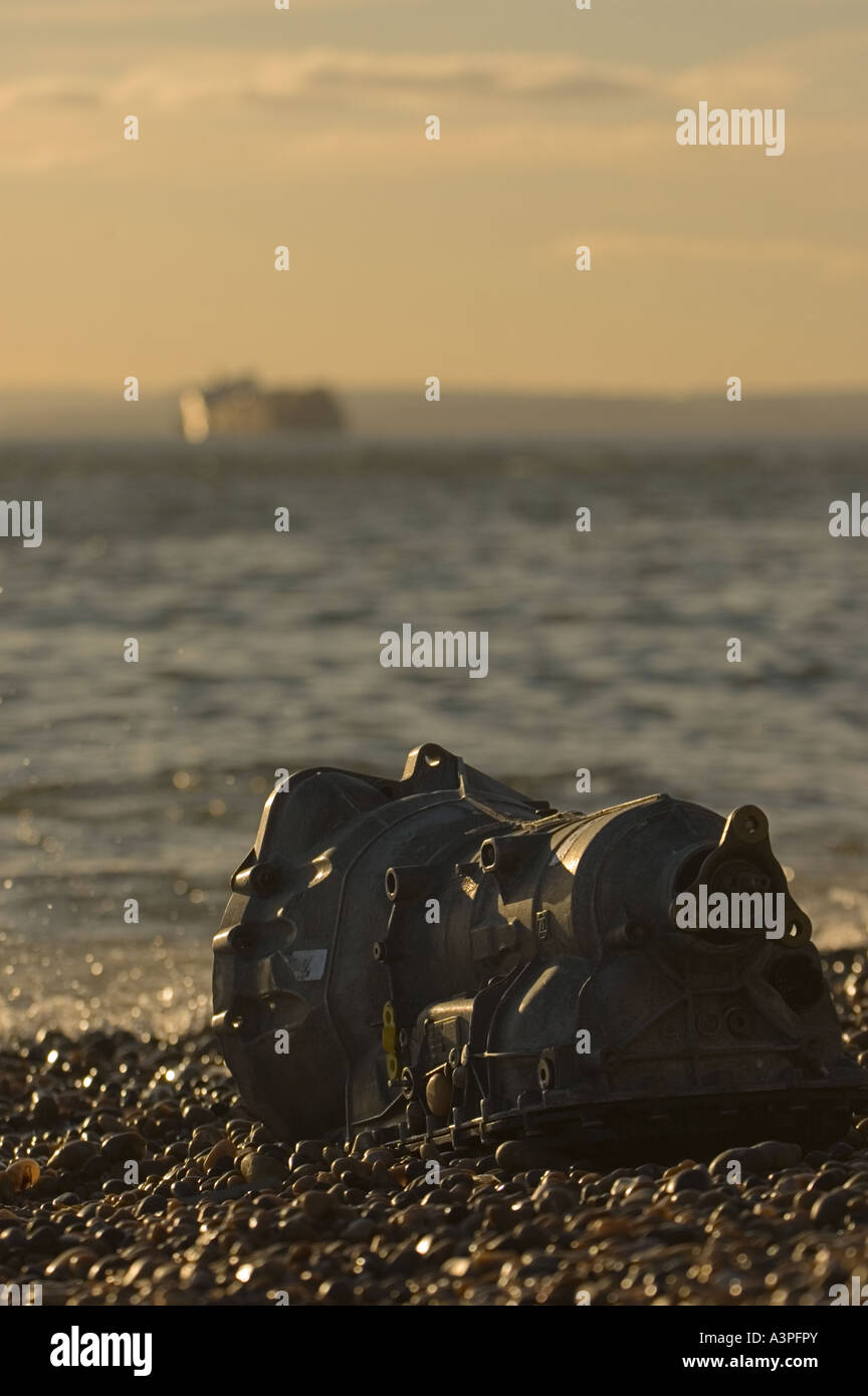 Gearbox, which was part of the load on board the MSC Napoli, released ...