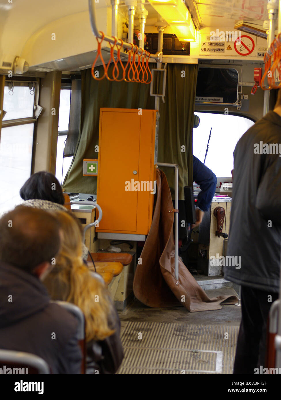 Streetcar interior hi-res stock photography and images - Alamy