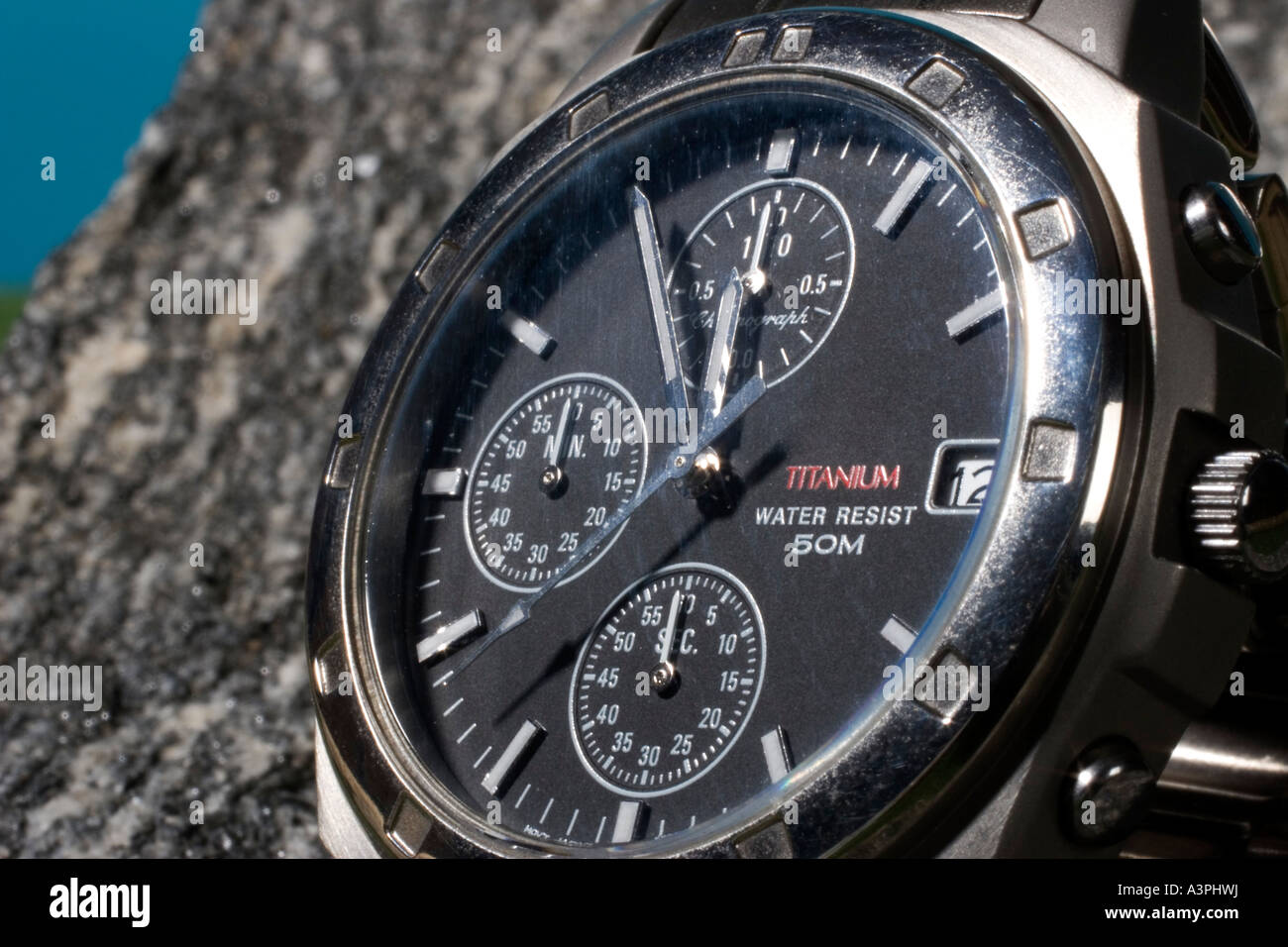 Uhr clock watch Stock Photo - Alamy