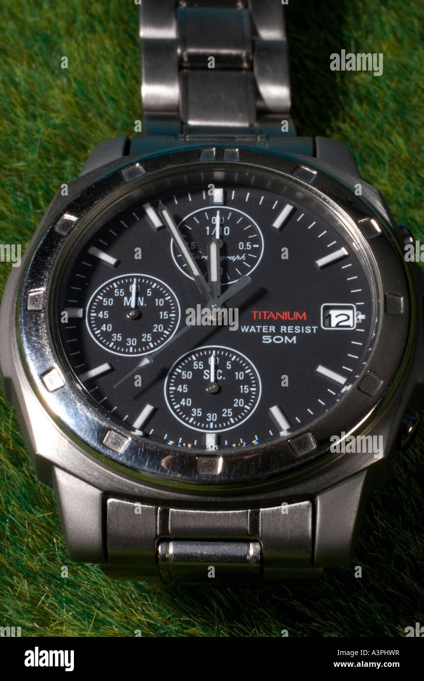 Uhr clock watch Stock Photo - Alamy