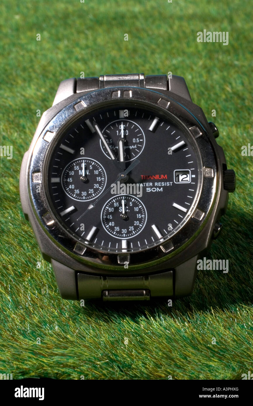 Uhr clock watch Stock Photo - Alamy