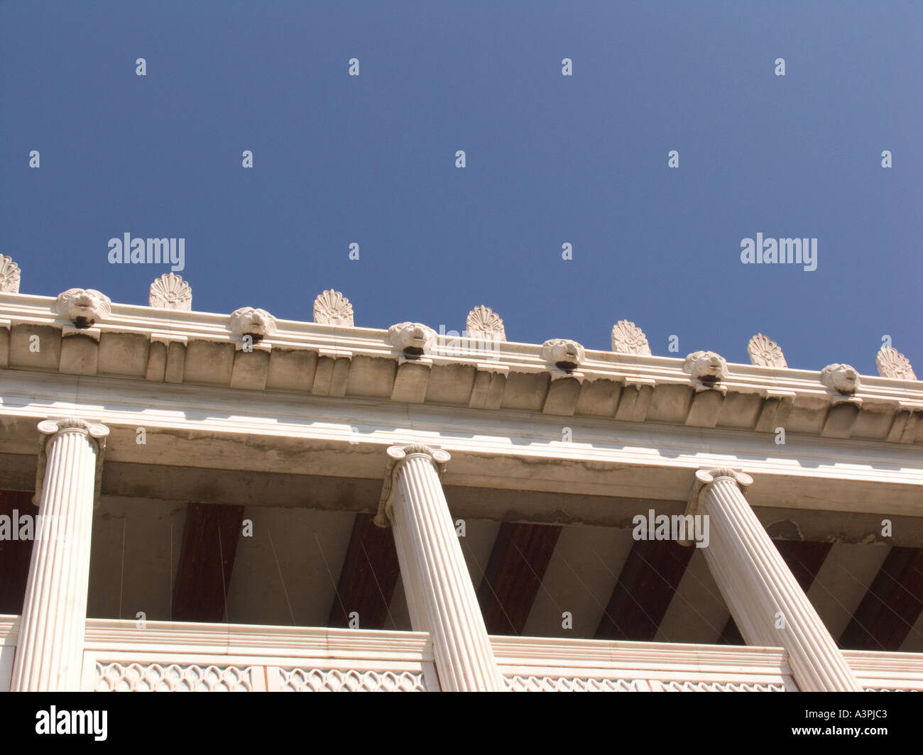 stoa of Attalos Stock Photo - Alamy