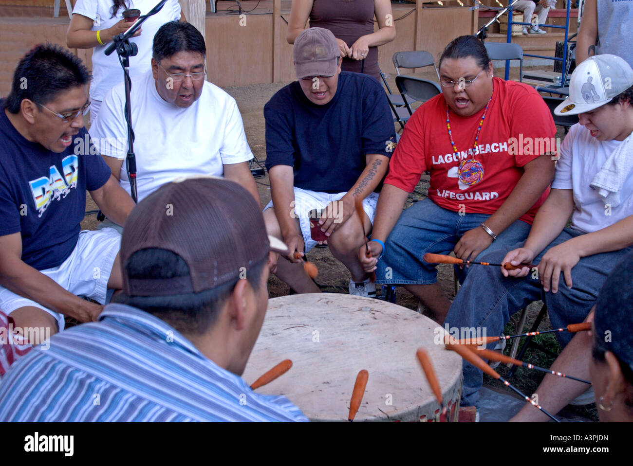 First nations drum circle canada High Resolution Stock Photography and ...