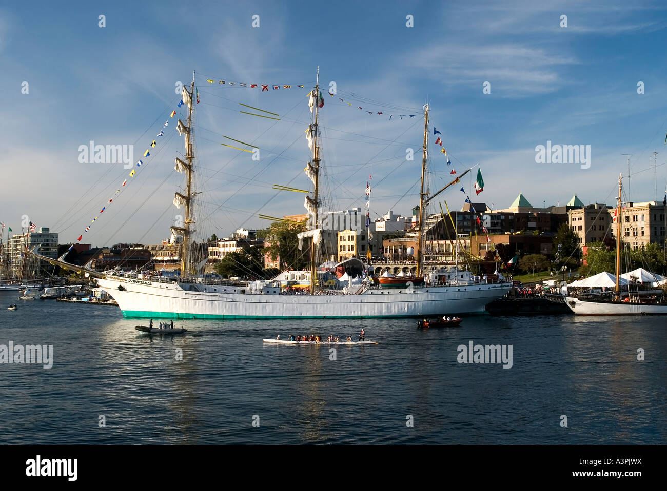Canada British Columbia Victoria Mexican school barque Cuauhtemoc Tall ...