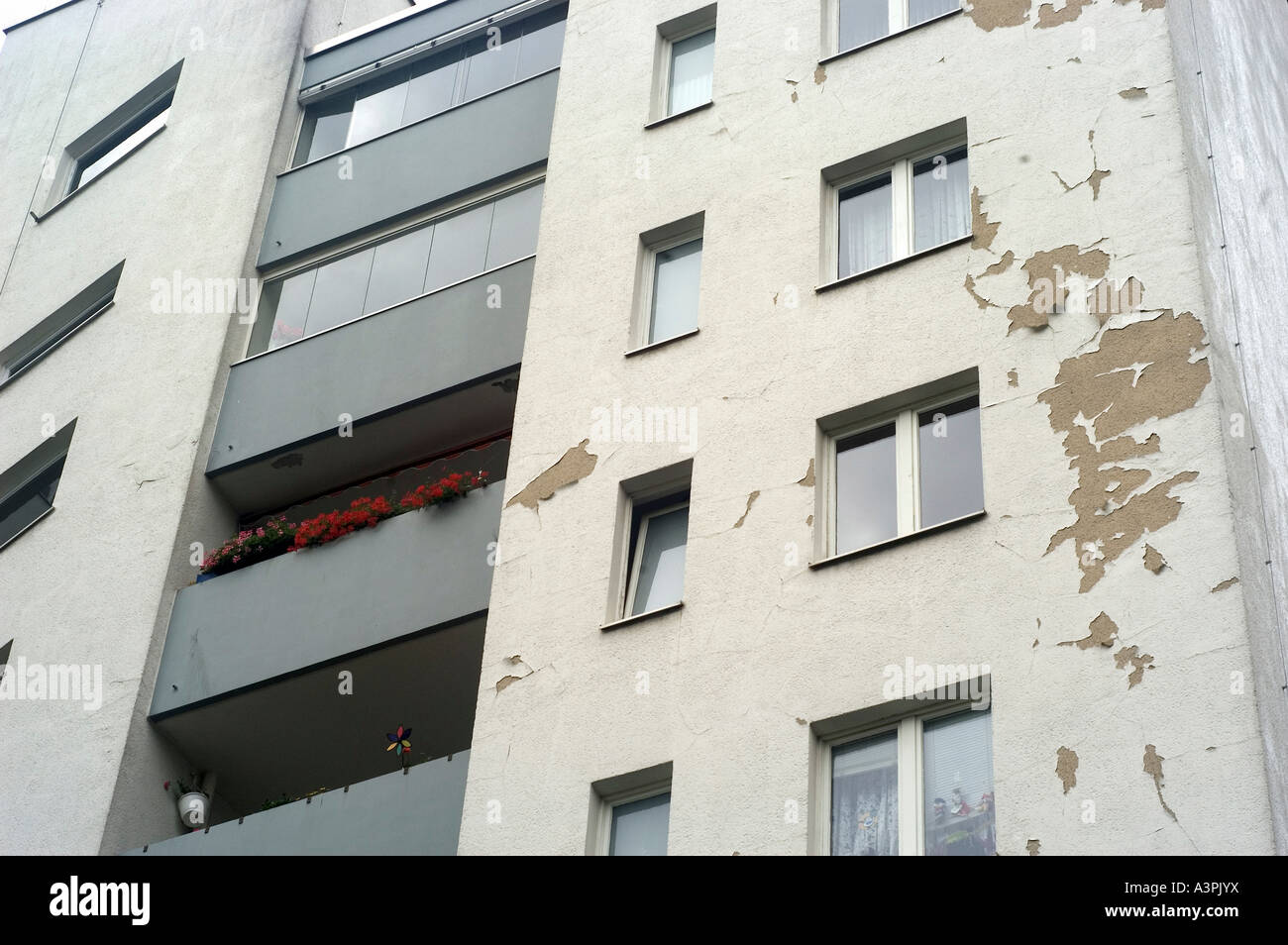 A run-down block of flats, Berlin, Germany Stock Photo - Alamy