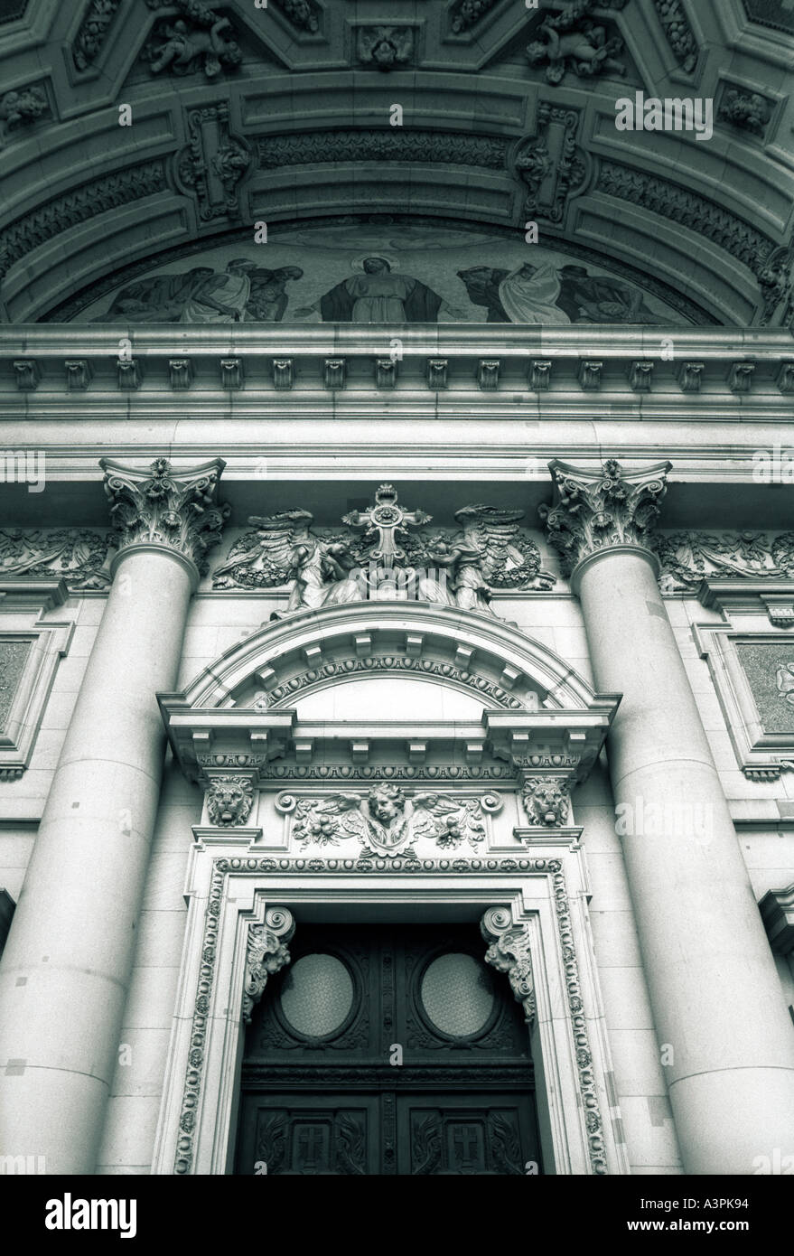The main gate at the Berlin Cathedral Stock Photo - Alamy