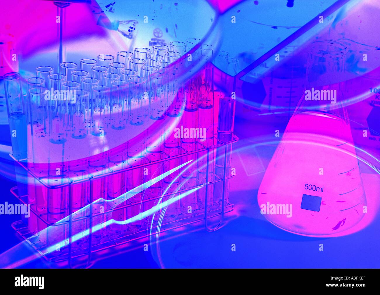 In Hitech Lab Stock Photo - Alamy