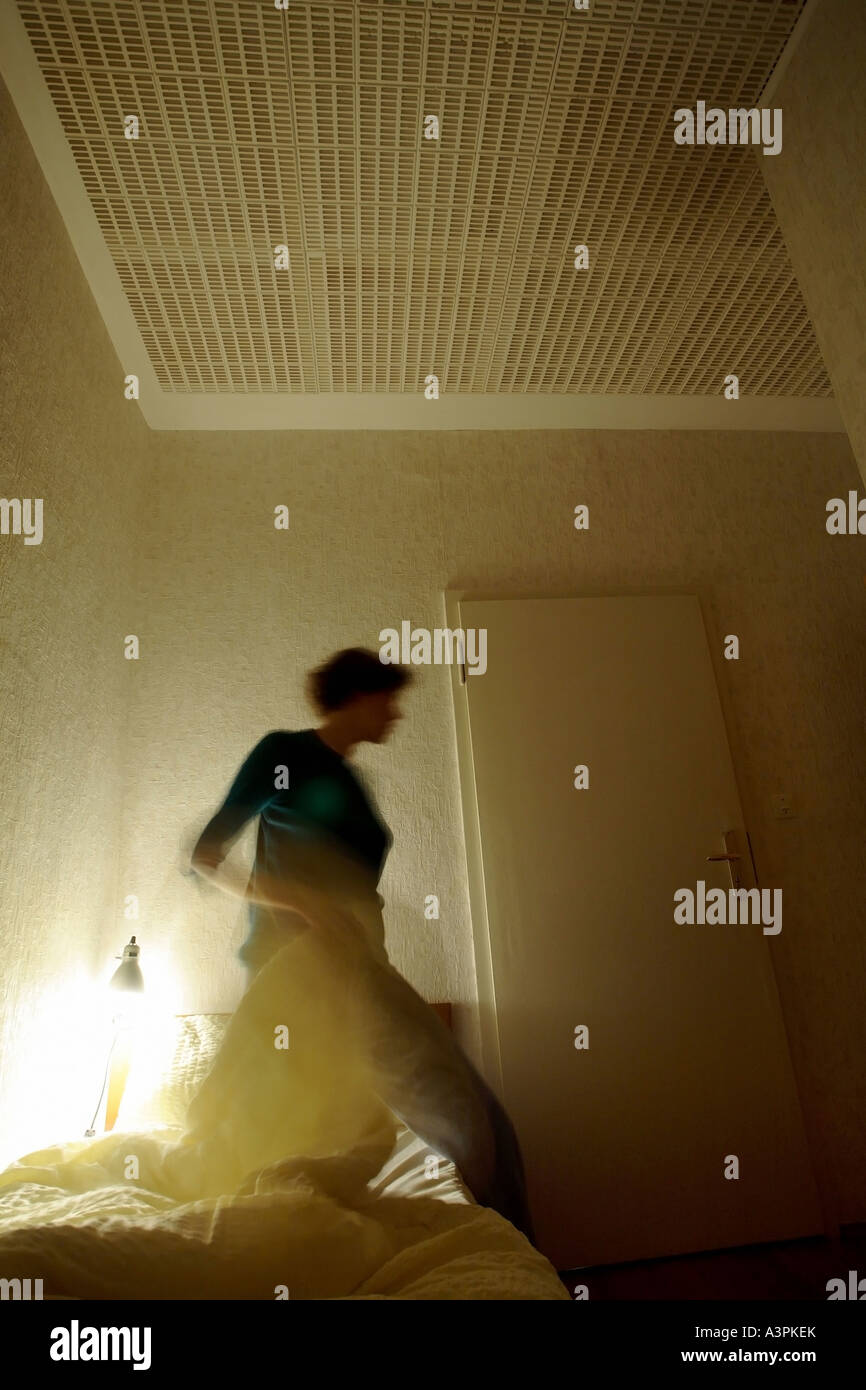 Woman and sleepwalking hi-res stock photography and images - Alamy