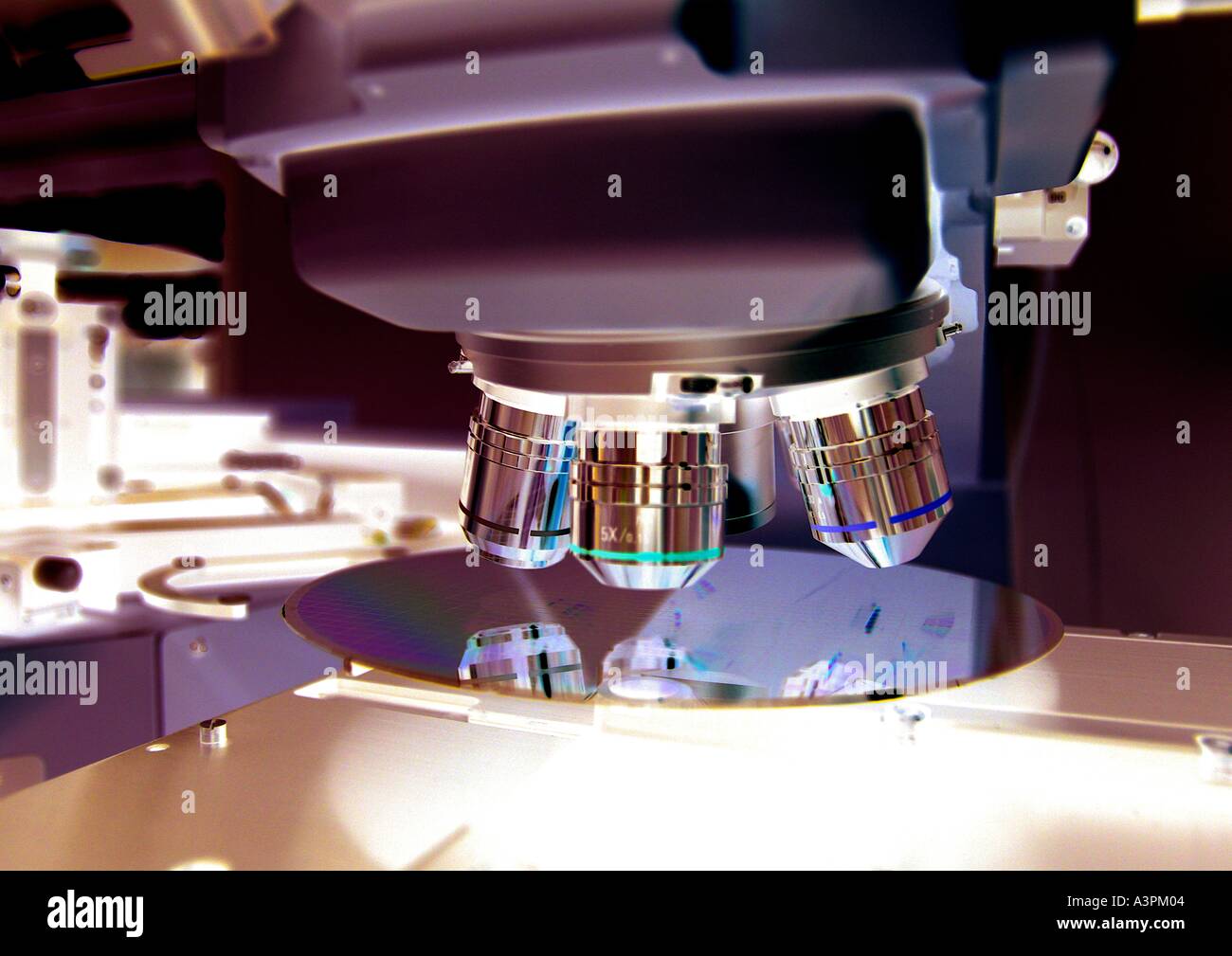 In Hitech Lab Stock Photo - Alamy