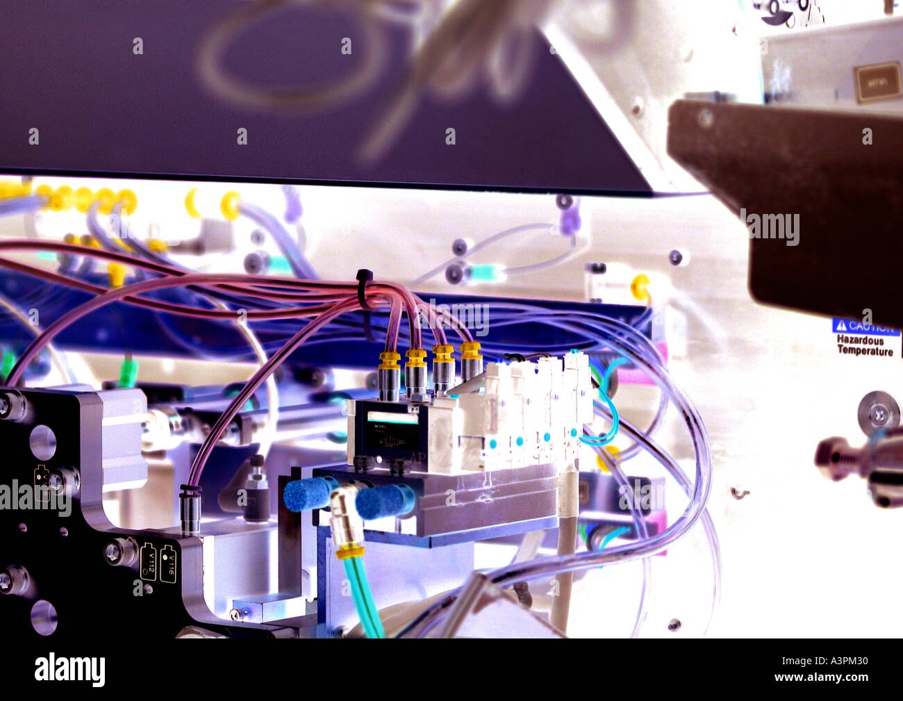 In Hitech Lab Stock Photo - Alamy