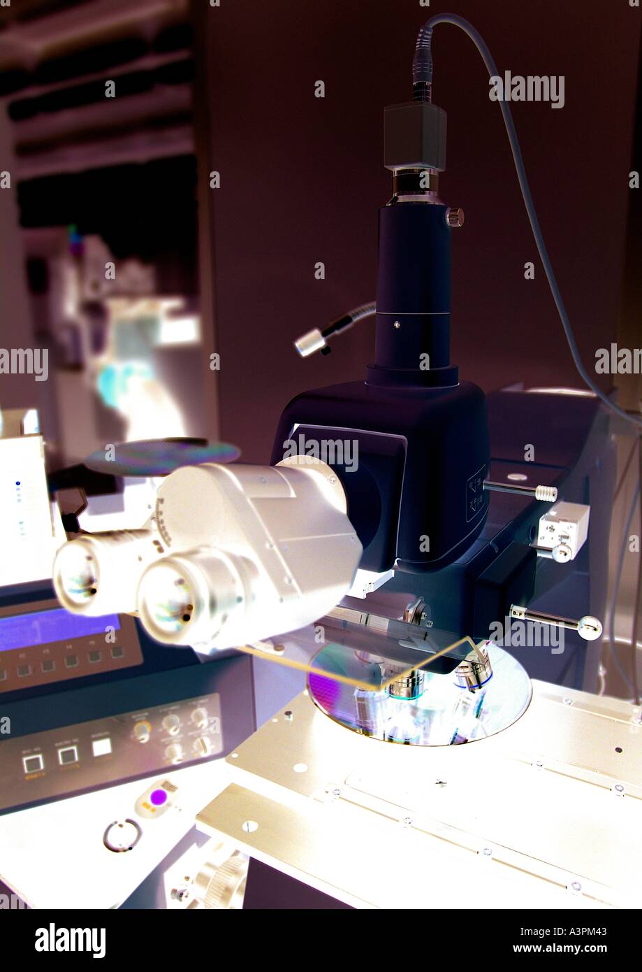 In Hitech Lab Stock Photo - Alamy