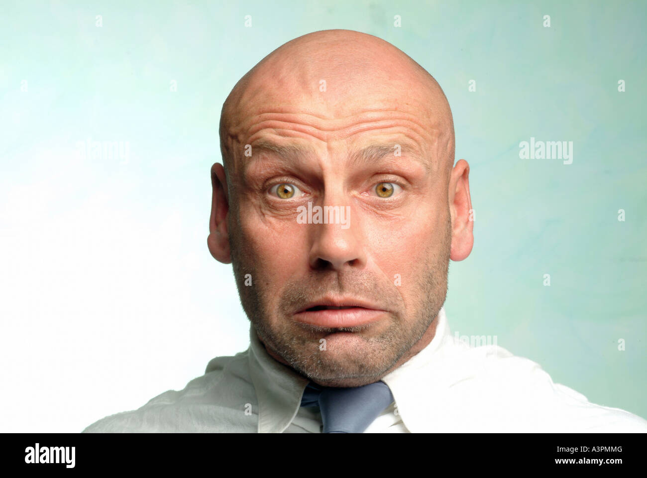 Man with an astonished look on his face Stock Photo - Alamy