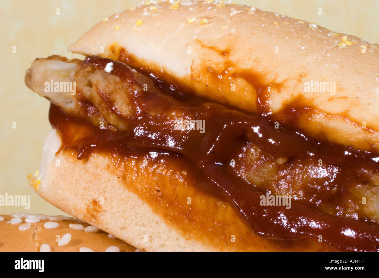 Hamburger Fast Food Stock Photo - Alamy