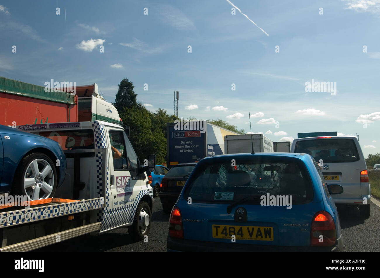 M1 motorway near london hi-res stock photography and images - Alamy