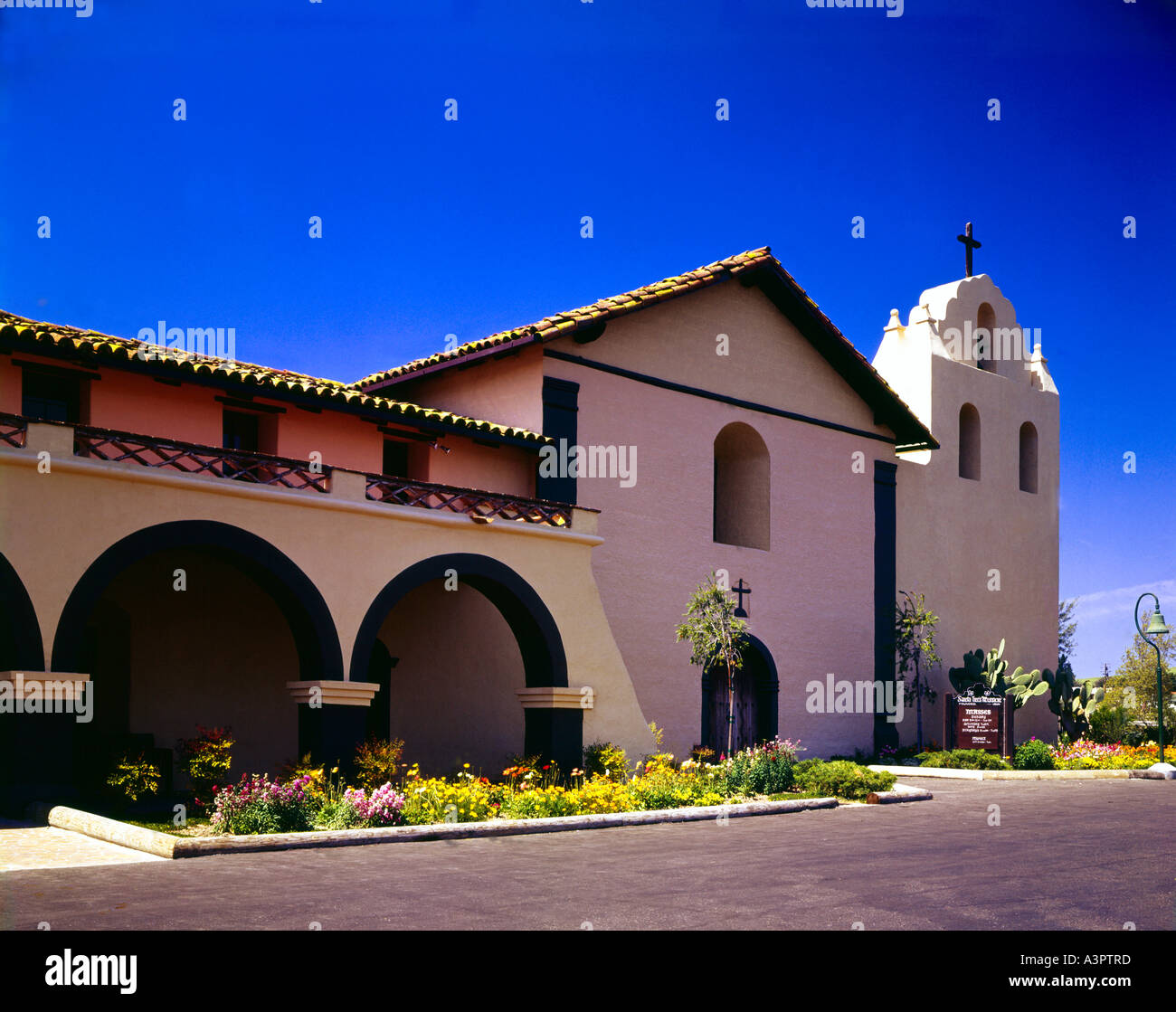Mission Santa Inez located at Solvang is one of the Missions ...