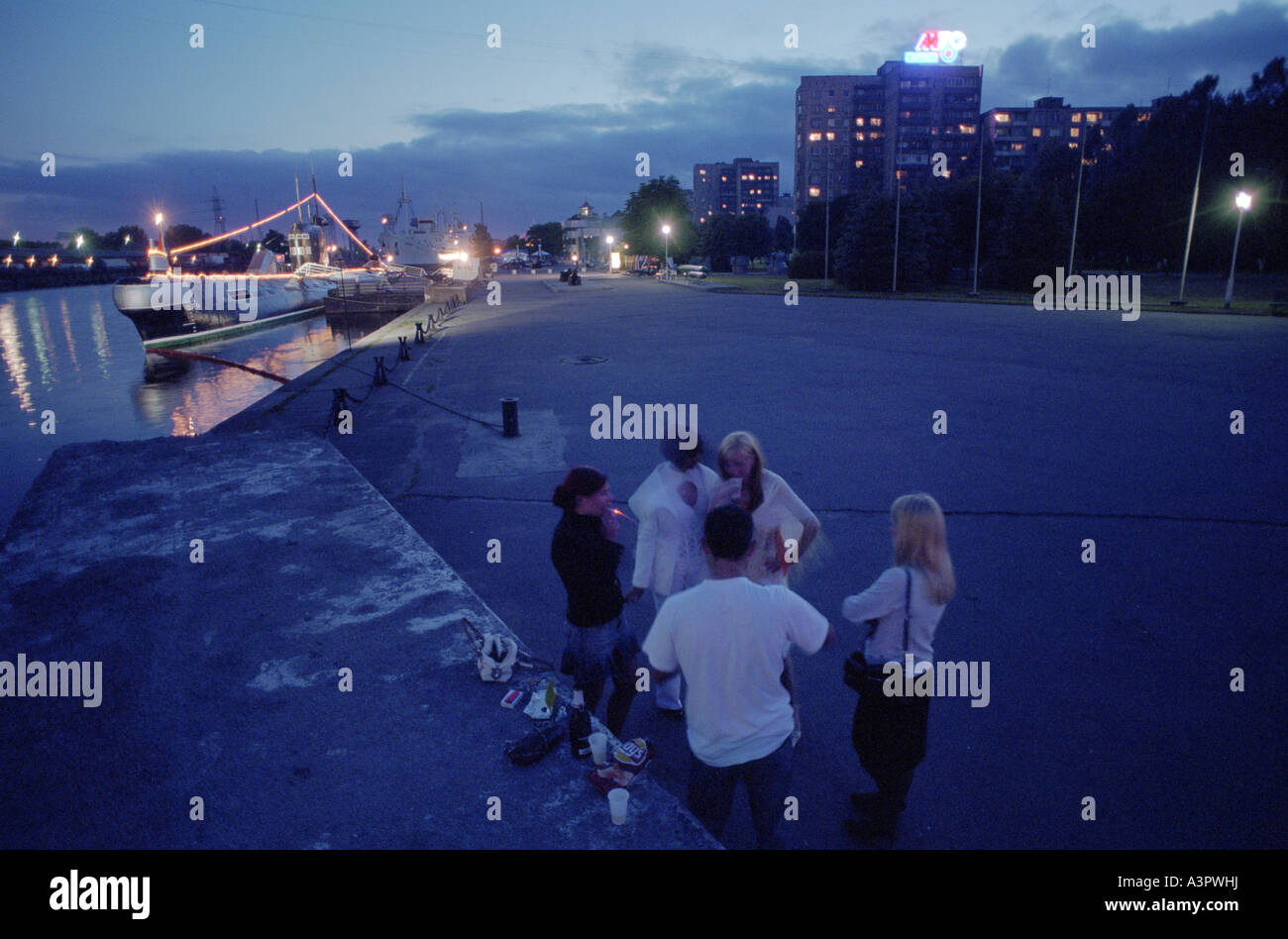 Young people in Kaliningrad, Russia Stock Photo - Alamy