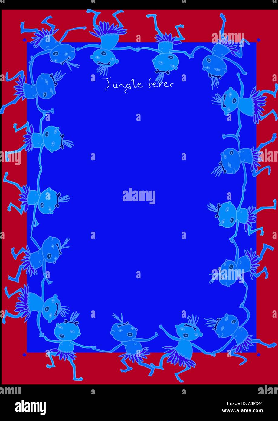 Illustration Cute Borders Backgrounds Stock Photo - Alamy