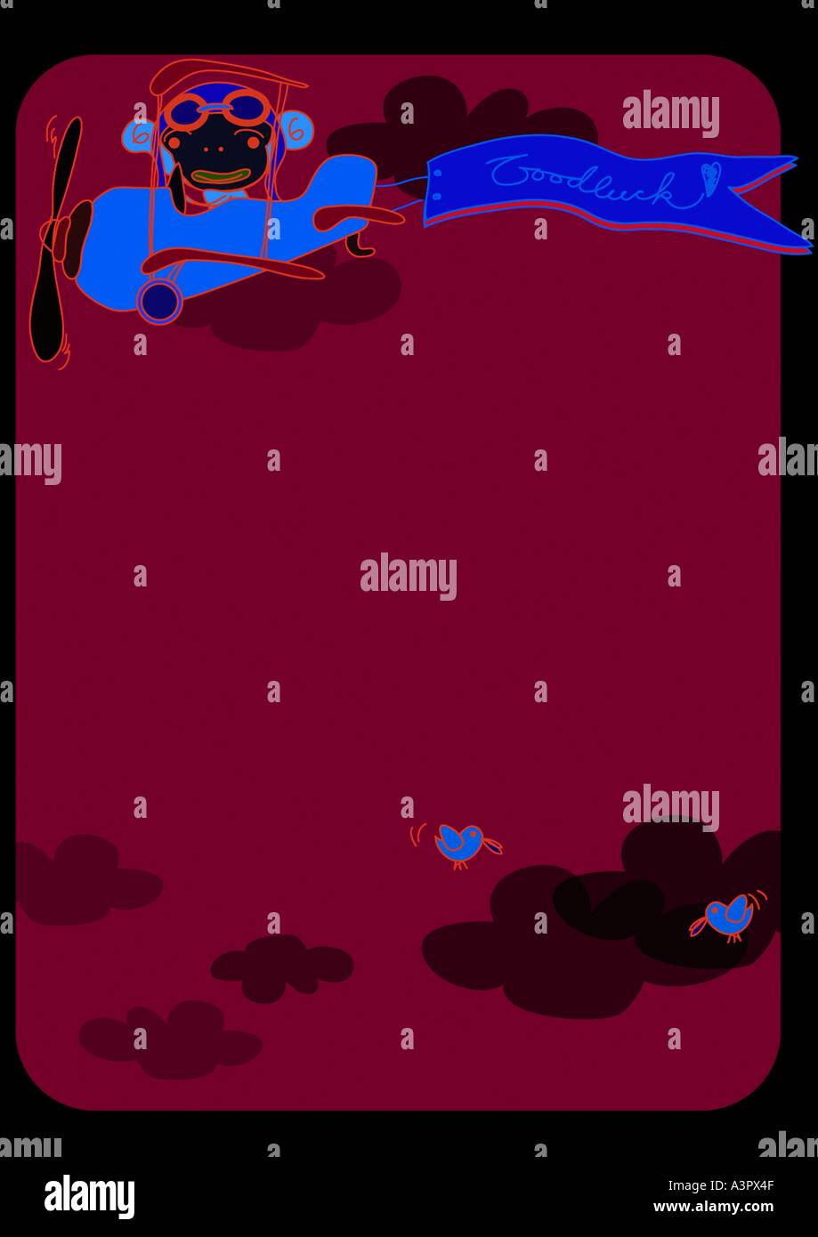Illustration Cute Borders Backgrounds Stock Photo - Alamy