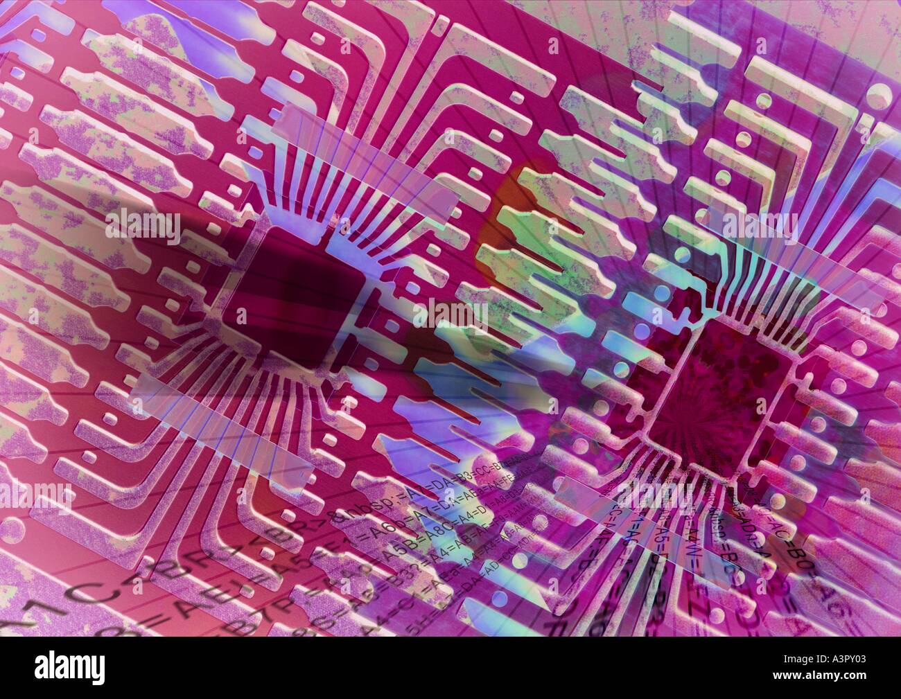 Synthetic Designs III Stock Photo - Alamy