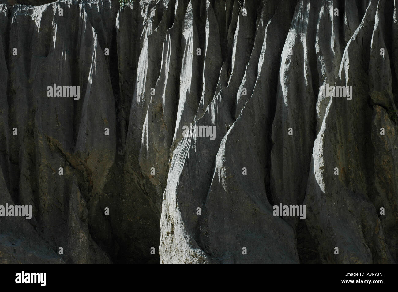 Karst rock formation Serra de Tramuntana Island Mallorca Baleares ...