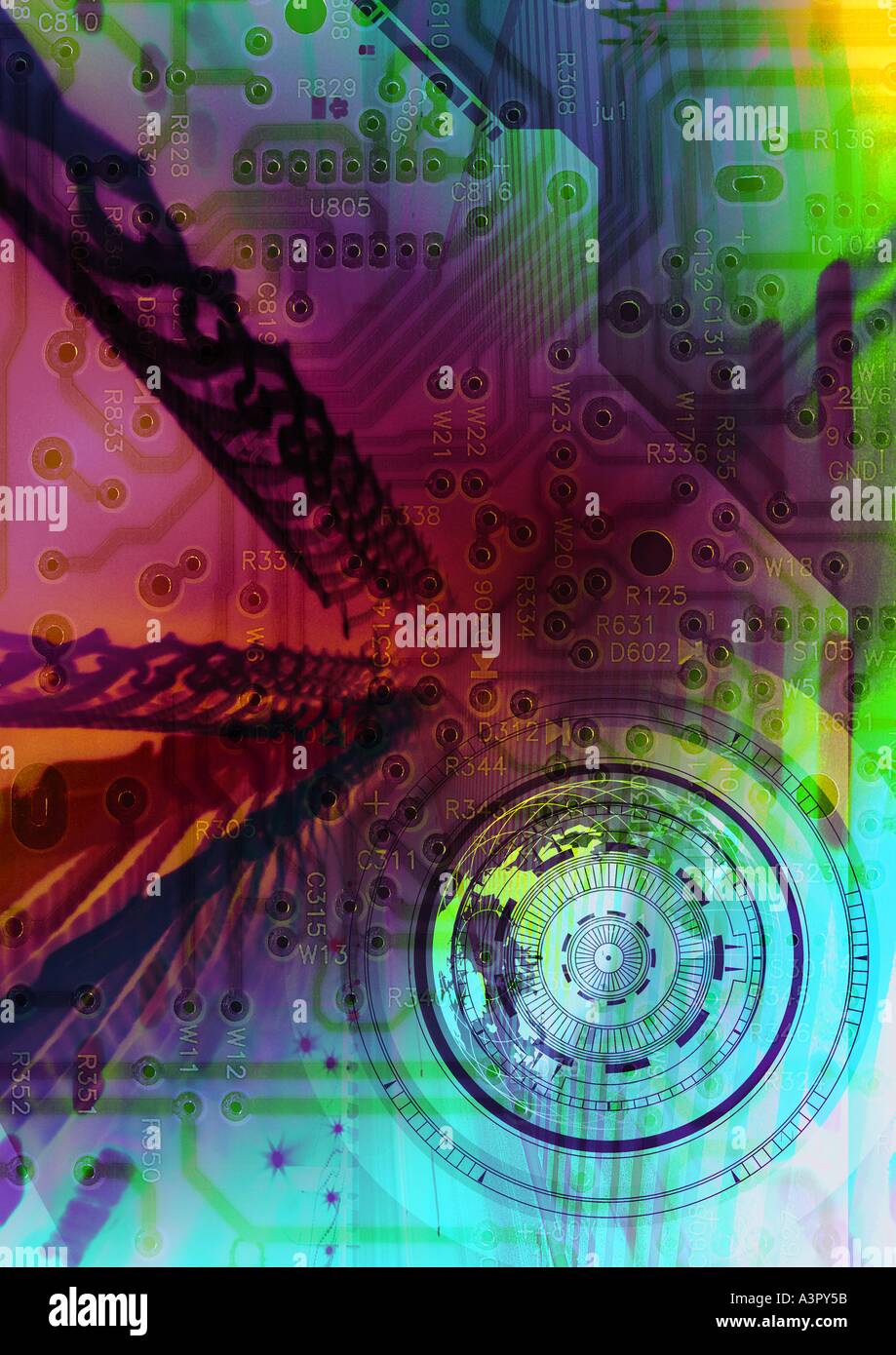 Synthetic Designs III Stock Photo - Alamy