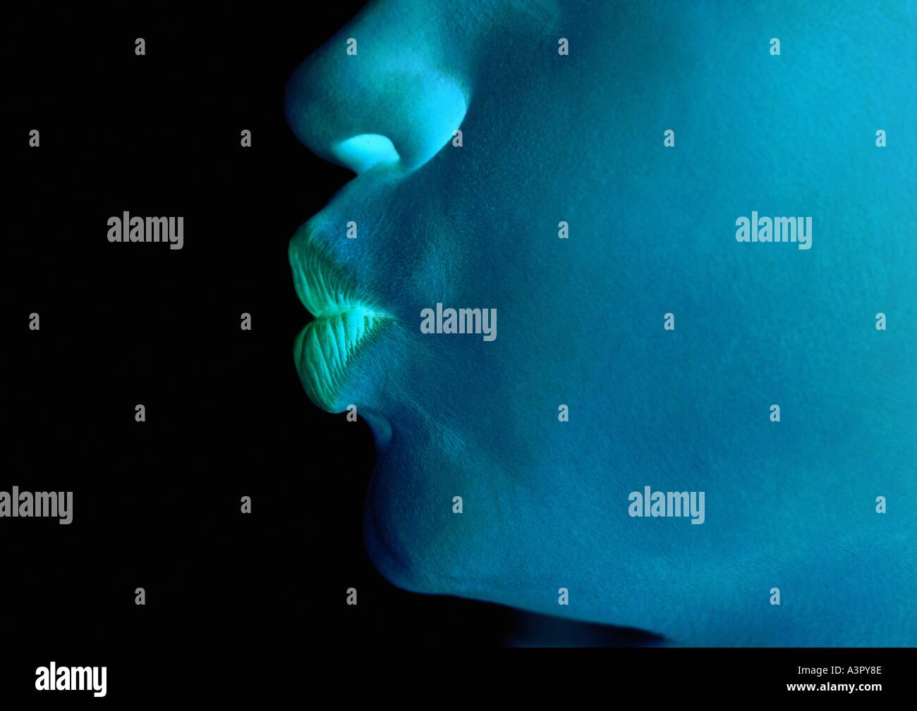 Face Close ups Stock Photo - Alamy