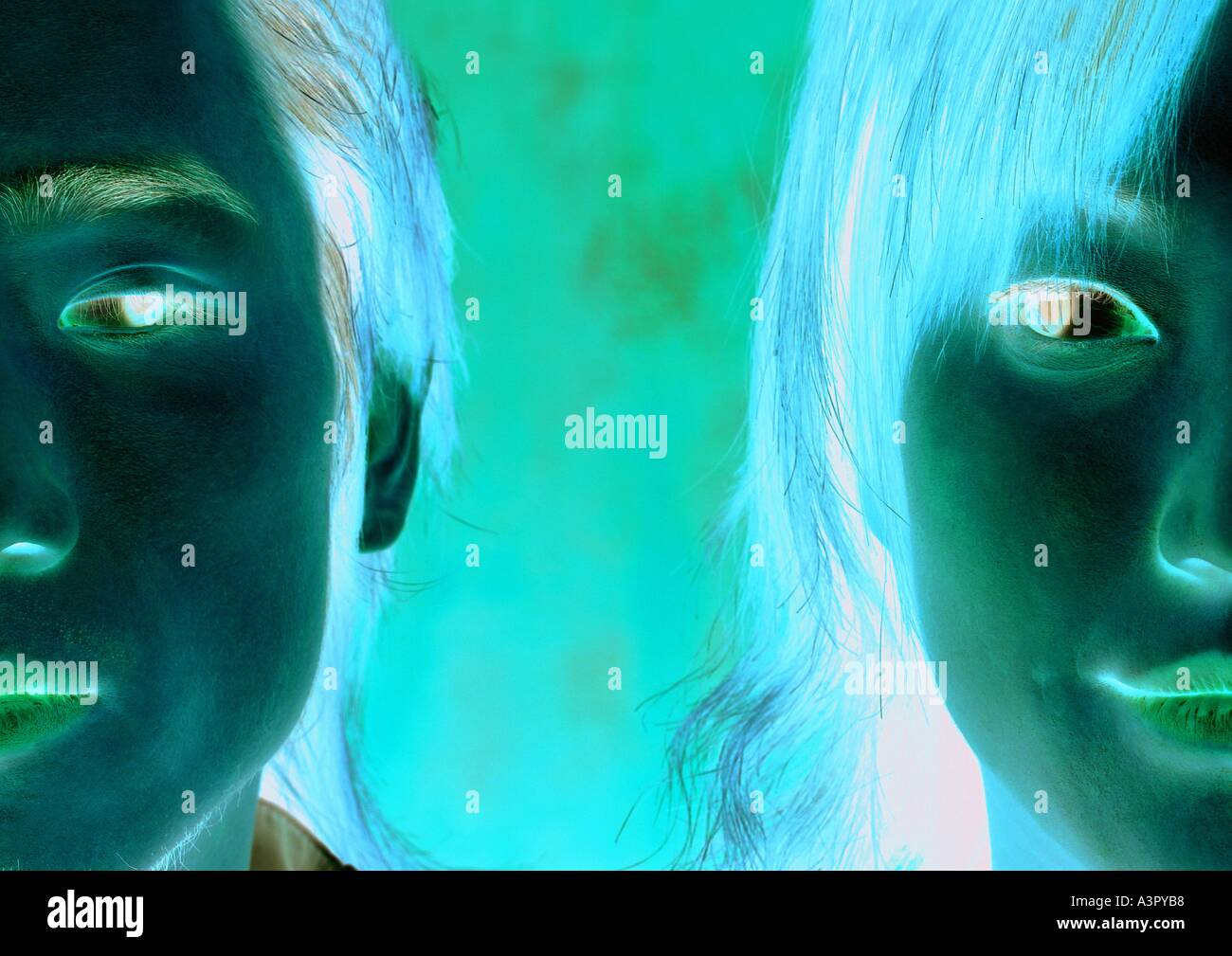 Face Close ups Stock Photo - Alamy