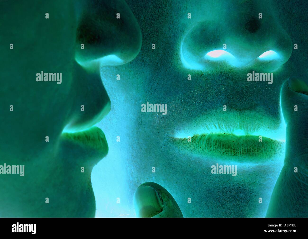 Face Close ups Stock Photo - Alamy