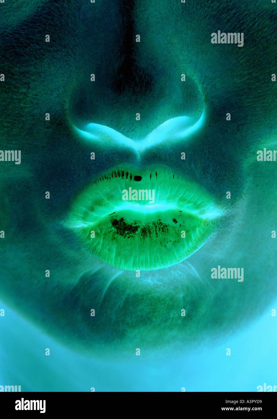 Face Close ups Stock Photo - Alamy