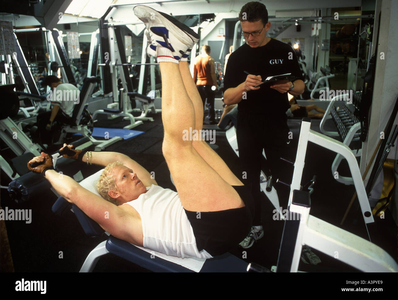 Keep fit personal trainer hi-res stock photography and images - Alamy
