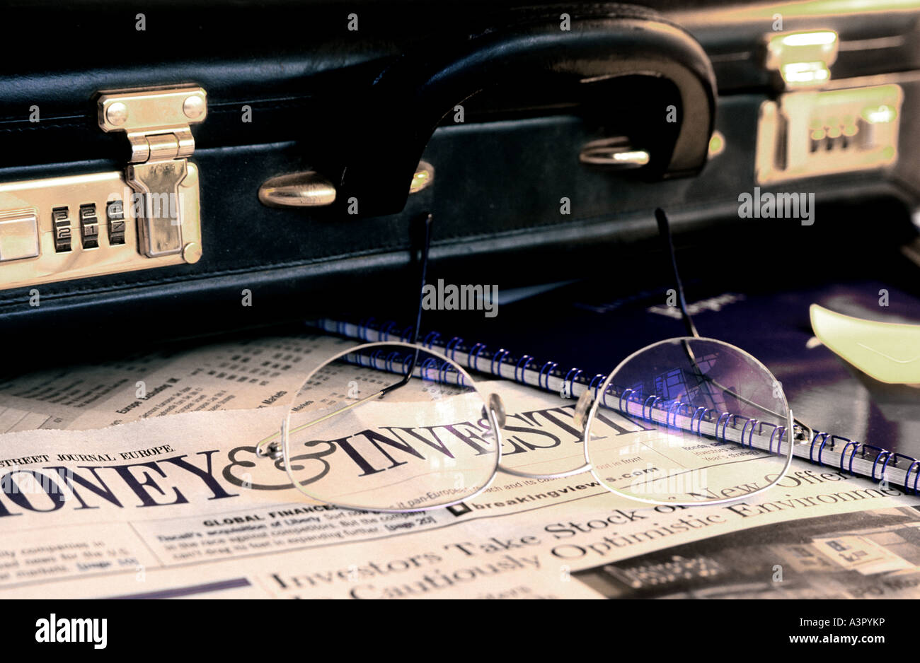 Briefcase locks hi-res stock photography and images - Alamy