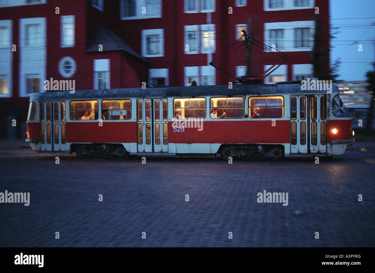 A tram in Kaliningrad, Russia Stock Photo - Alamy