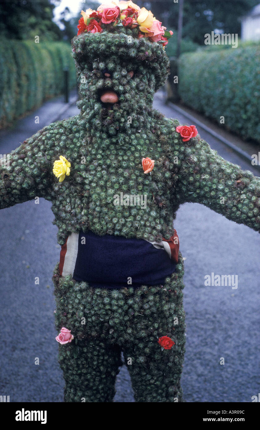Burry Man or Burryman South Queensferry Nr Edinburgh second Friday ...
